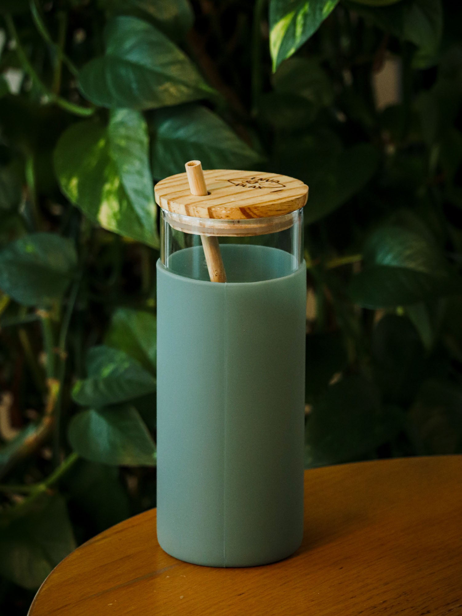 Glass Sipper Bottle Eco Friendly Reusable Bottle For Sustainable